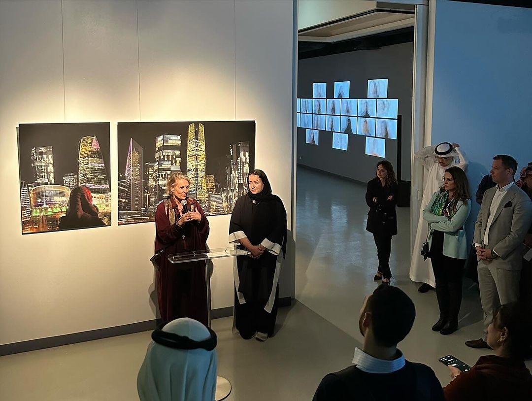 The works of Dania Al-Saleh and Catherine Geffler inspired by Riyadh ...