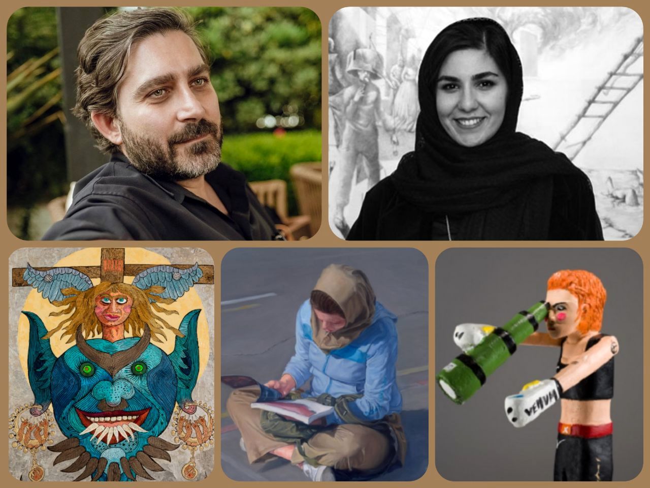 A look at the works of 13 artists presented by Bavan Gallery at London ...